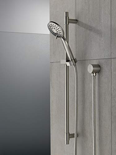 DELTA FAUCET 51361-SS Hand Shower 1.75 GPM w/Slide Bar 4S Handshower, Stainless