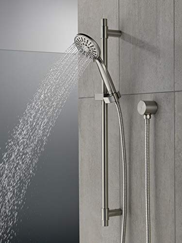 DELTA FAUCET 51361-SS Hand Shower 1.75 GPM w/Slide Bar 4S Handshower, Stainless