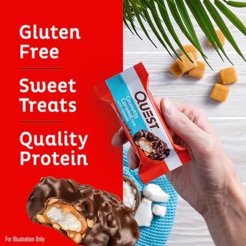 Quest Nutrition Coconutty Caramel Flavor With Almonds Candy Bites 5g Protein 1g Carb. (2pack)