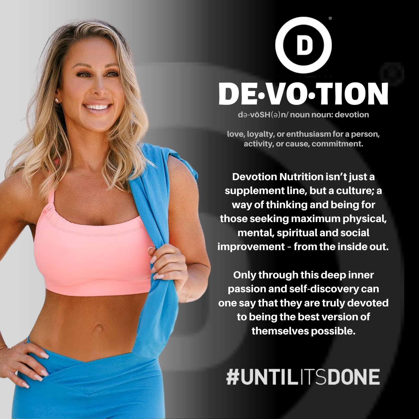 Devotion Nutrition Protein Powder Blend | Gluten Free, Keto Friendly, No Added Sugars | 1g MCT | 20g Whey & Micellar Protein | 12 Single Serving Packets (Angel Food Cake)