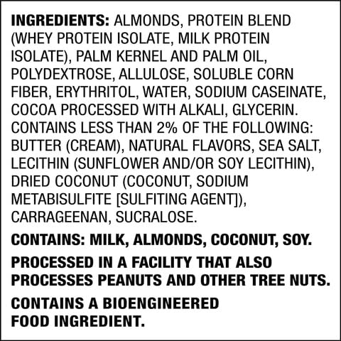 Quest Nutrition Coconutty Caramel Flavor With Almonds Candy Bites 5g Protein 1g Carb. (2pack)