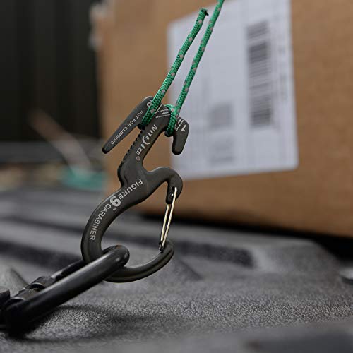 Carabiner Clip/Rope Tightener, 2-3/4 In.
