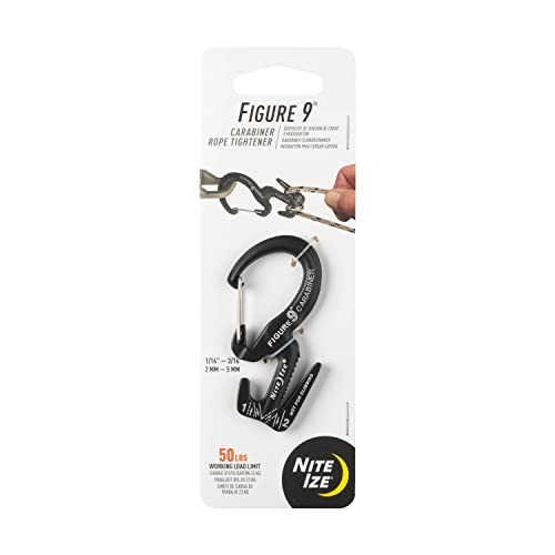 Carabiner Clip/Rope Tightener, 2-3/4 In.