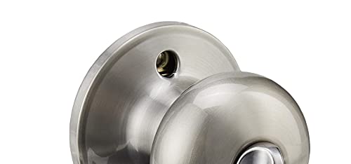 Dexter by Schlage J40STR619 Stratus Bed and Bath Knob, Satin Nickel