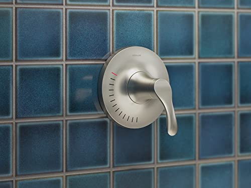 Kohler TS27392-4G-CP SIMPLICE Rite-Temp Pressure-Balancing 1.75 GPM Shower Faucet Trim Set, Polished Chrome