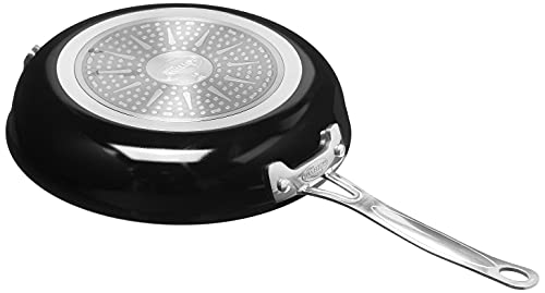 Gotham Steel STACKMASTER Pots Stackable 10 Piece Cookware Set Ultra Nonstick Cast Texture Coating Includes Fry Pans, Black