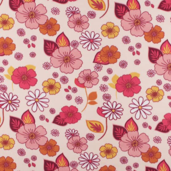 Handmade Fleece Cage Liners for Midwest Double Critter/Ferret Nation, Full set 7-pieces, Rats, Ferrets, Chinchillas, other small animals (Fall Floral on Pink, Maroon)