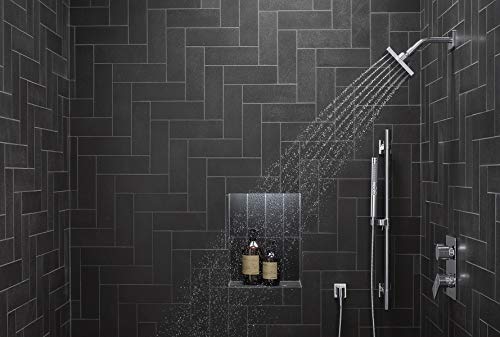 Katalyst 24805-CP Parallel 2.5 gpm Single-Function Showerhead Air-Induction Technology, Polished Chrome