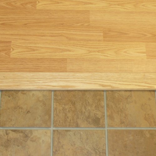 M-D Building Products 11908 M-D Flat Door Threshold, 2-1/2 in W X 36 in L X 3/8 in H, Tan/Oak, x 2-1/2" W x, Natural