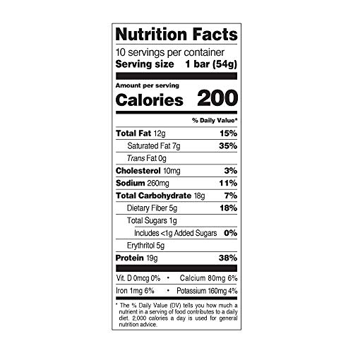 Chocolate Peanut Butter Hero Quest Nutrition Protein Bar, High Protein, Low Carb, Gluten free, 1.90 Ounce (Pack of 10)