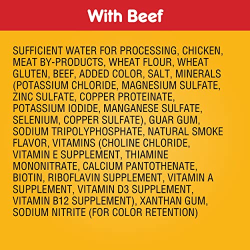PEDIGREE CHOICE CUTS IN GRAVY Adult Canned Soft Wet Dog Food with Beef, 13.2 oz. Cans 12 Pack