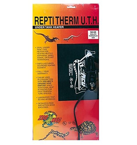 Zoo Med ReptiTherm Under Tank Heater, 30-40 Gallon (2 Pack)