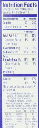 Pillsbury Traditional Cake & Cupcake Baking Mix, Vanilla, 15.25 Oz, Pack of 12