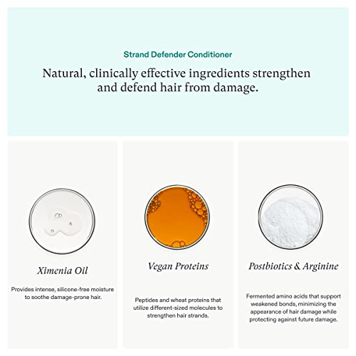 Nutrafol Shampoo & Conditioner I Visibly Improves Hair Volume and Strength by Cleansing a Clogged Scalp and Defending Hair from Damage I Physician-Formulated I Color Safe I 8.1 FL OZ Each