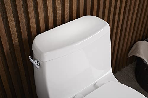 KOHLER 30810-0 Santa Rosa One-Piece Compact Elongated 1.28 Gpf Toilet With Revolution 360 Swirl Flushing Technology