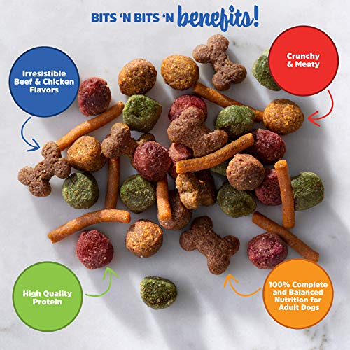 Kibbles 'n Bits Original Savory Beef & Chicken Flavor Dry Dog Food, 31-Pound