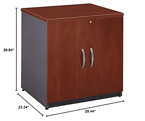 BUSH BUSINESS FURNITURE Series C Collection 30W Storage Cabinet in Hansen Cherry