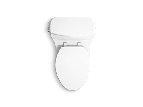 KOHLER 30810-0 Santa Rosa One-Piece Compact Elongated 1.28 Gpf Toilet With Revolution 360 Swirl Flushing Technology