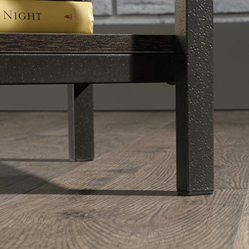 Sauder,3 shelves North Avenue Bookcase, Smoked Oak finish