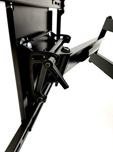 Wall Mount World - 40 Inch Extension Wall Mount - 90 Degree Swivel - 15° Adjustable Tilt Angle - Easy Install - Mounting Hardware Included Fits Sharp LC-58Q620U 58 Inch Display VESA 300x200mm Ready