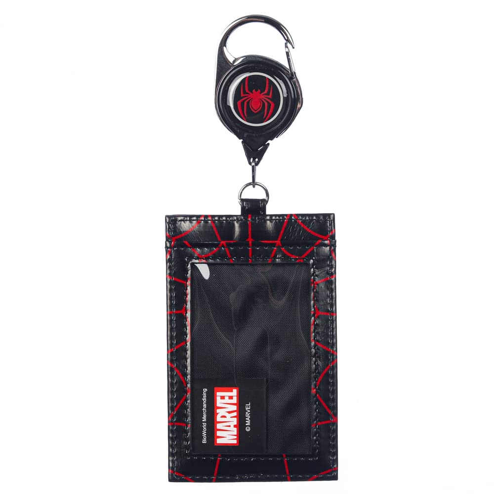 Bioworld Marvel Spider-Man Miles Morales Mask Adult Retractable Lanyard