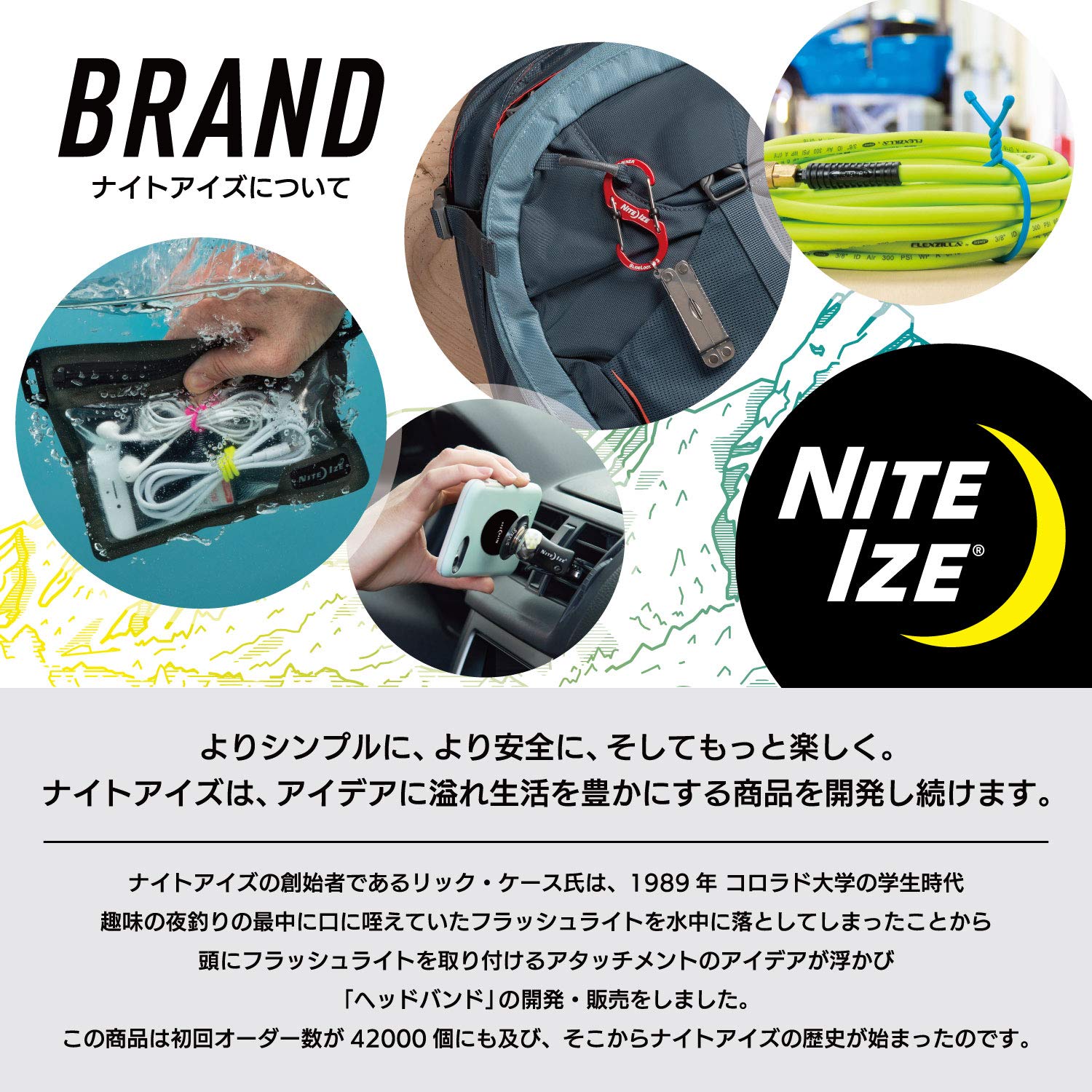 NITEIZE LSBA3-08-R6 Slide-Lock Aluminum, #3, Olive, Small