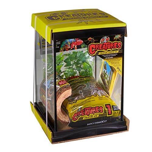 Zoo Med Creatures Creature Habitat Kit, 8.5 by 11", for Pet Spiders Insects & Other Invertebrates