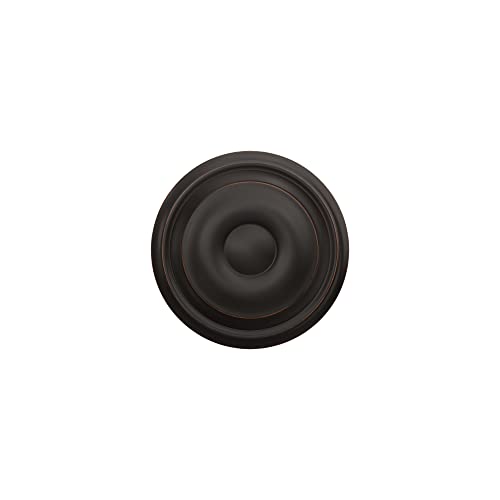 Schlage F10 V GEO 716 Georgian Door Knob, Hall & Closet Passage Lock, Aged Bronze