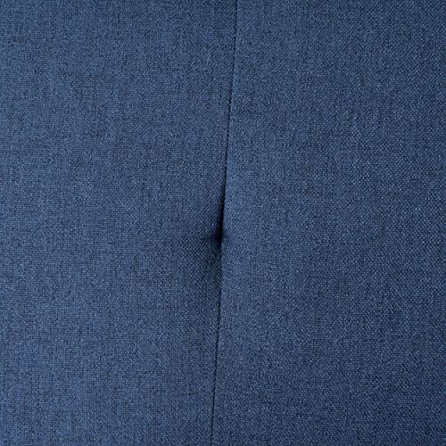 Christopher Knight Home Zahra Fabric Sectional Couch, 5-Pcs Set, Dark Blue