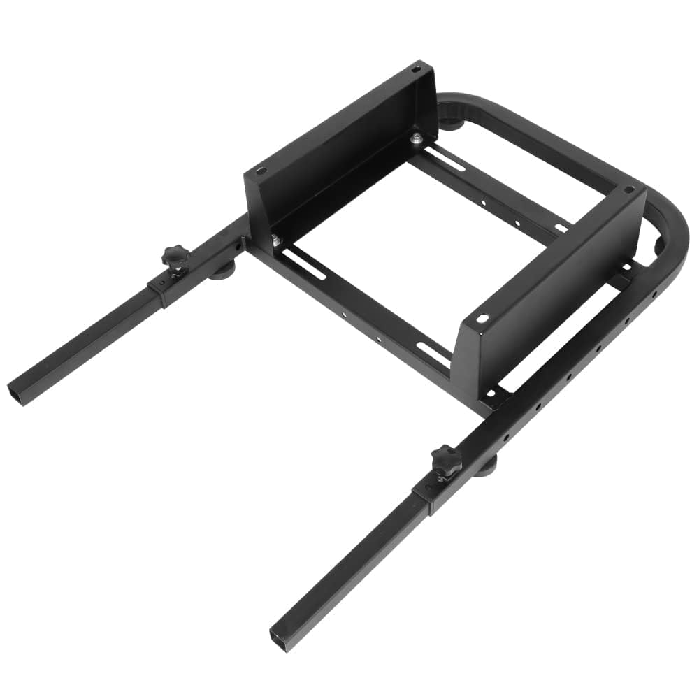 Supllueer Racing Seat Bracket Used with Racing Wheel Stand to Form Sim Cockpit Fit for Anman Marada Dardoo Minneer Adjustable Universal Sim Race Mount Support DIY, Excluding Seat