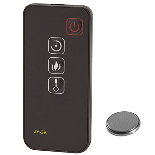 Replacement for Home Decorators Collection Electric fireplaces Media Mantel Remote Control EF33510AS-15 365-166-48 365-166-170-Y 365-166-165-Y 365-166-48-Y 1001-801-730 2070001069 207001062 207001068