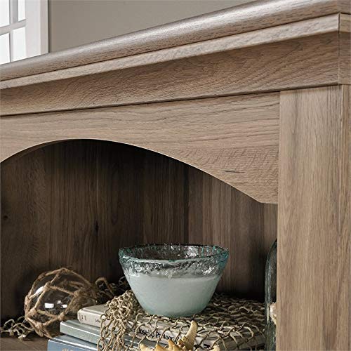 Sauder Harbor View Storage Cabinet, Salt Oak finish