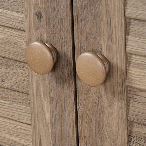 Sauder Harbor View Storage Cabinet, Salt Oak finish