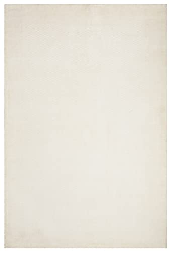 SAFAVIEH Mirage Collection 8' x 10' Pearl MIR721A Handmade Modern Abstract Viscose Area Rug