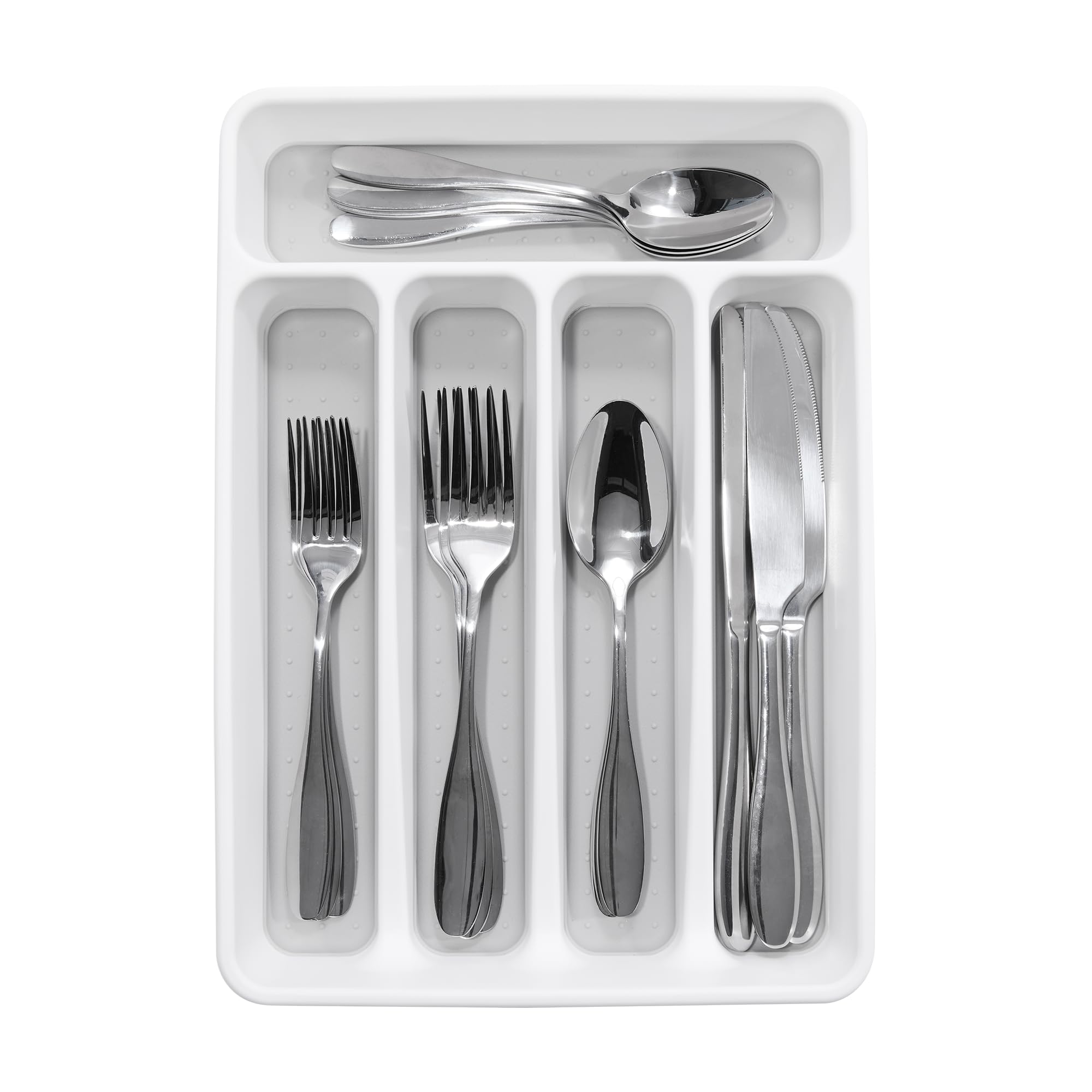 madesmart Mini Silverware Tray, White
