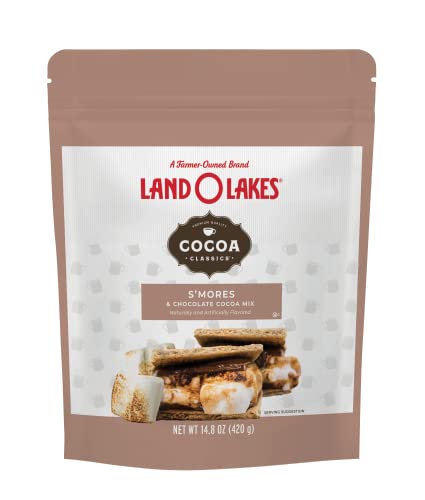 Land O Lakes Cocoa Classics S'mores Cocoa Mix Pouch, 14.8 Ounce (Pack of 1)