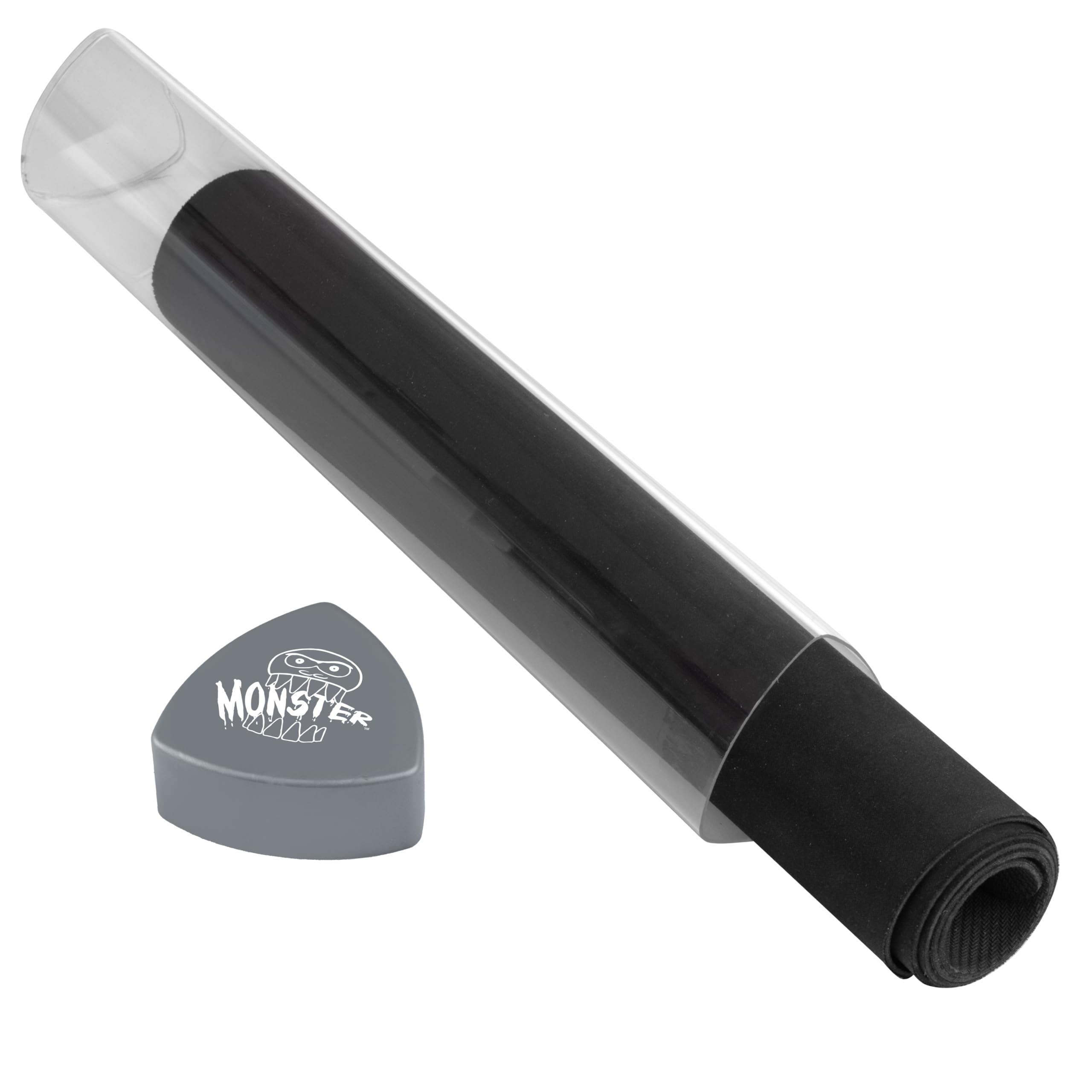 Monster TCG Gaming Prism Playmat Tube(Silver) 2Pk-Won't Roll Off Surfaces-Easy in and Out Design-Store Your Card & RPG Playmats Better - For Pokemon Yugioh MTG Magic the Gathering DND Dungeons Dragons