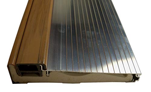 Inswing Threshold 5 5/8 inch with Composite Cap and Composite Base - Mill Finish (36 inch Uncut)