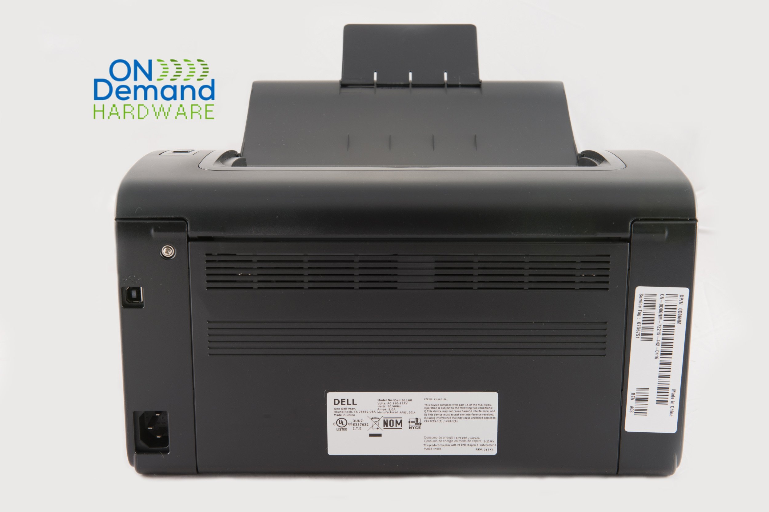 Dell B1160 Laser Printer - Monochrome - 600 x 600 dpi Print - Plain Paper Print - Desktop 6WKWK