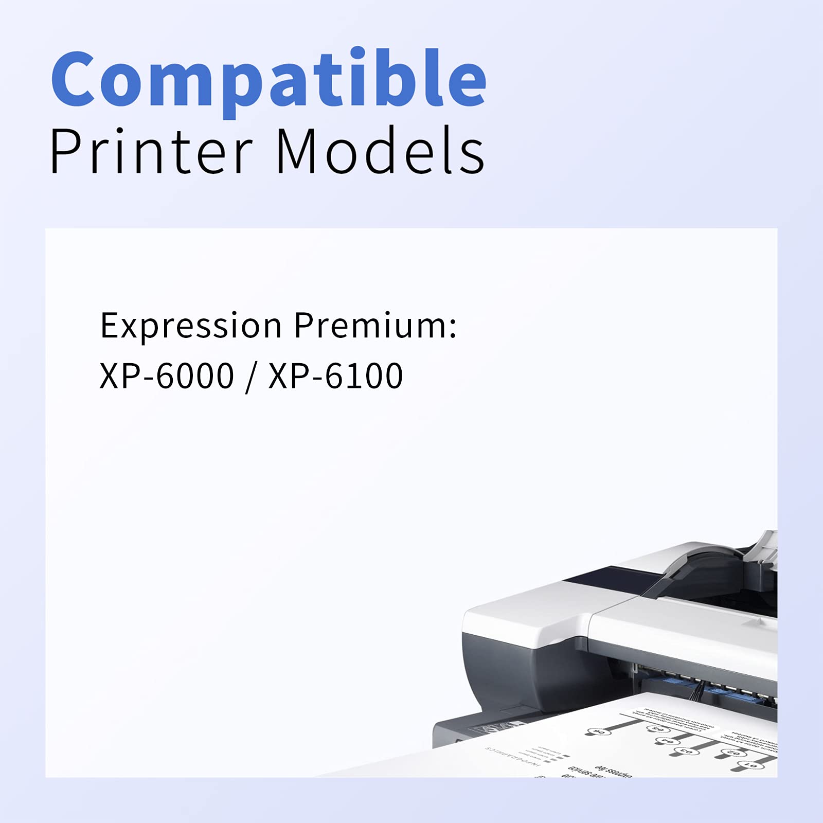 myCartridge PHOEVER Remanufactured Ink Cartridge Replacement for Epson 302XL 302 XL T302XL Ink for Expression XP-6000 XP-6100 Printer (Black, Photo Black, Cyan, Magenta, Yellow, 5-Pack)