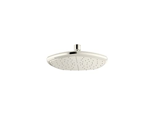 Kohler 27051-SN OCCASION™ 8" single-function 2.5 gpm rainhead, Vibrant Polished Nickel