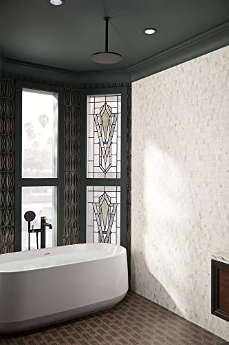 Kohler 27051-SN OCCASIONโข 8" single-function 2.5 gpm rainhead, Vibrant Polished Nickel