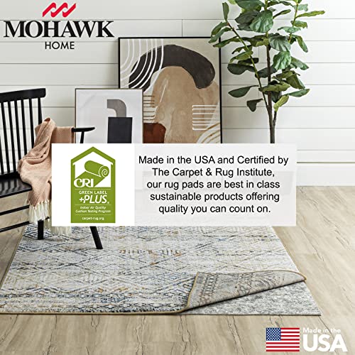 Mohawk Home 6' x 9' 1/4 Rug Pad 100% Felt Protective Cushion, Premium Comfort Underfoot β Safe for All Floors