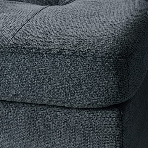 Christopher Knight Home Canterbury Fabric Sectional Set, Charcoal