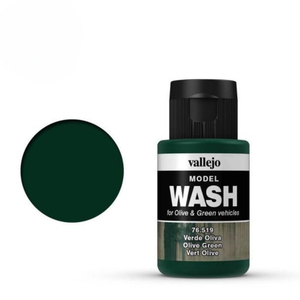 Vallejo Olive Green Model Wash