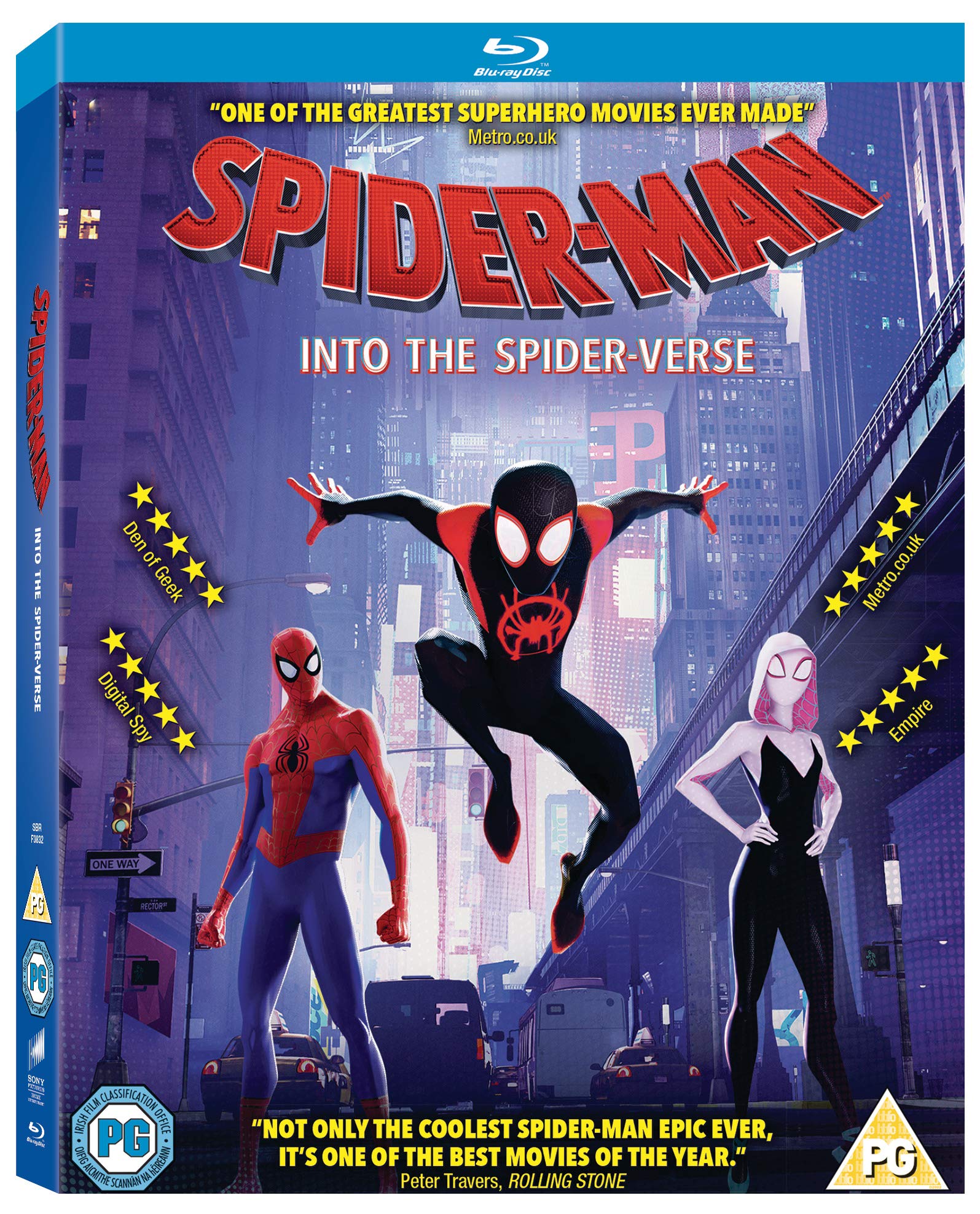 Spider-man Into The Spider-Verse [Blu-ray] [2018] [Region Free]