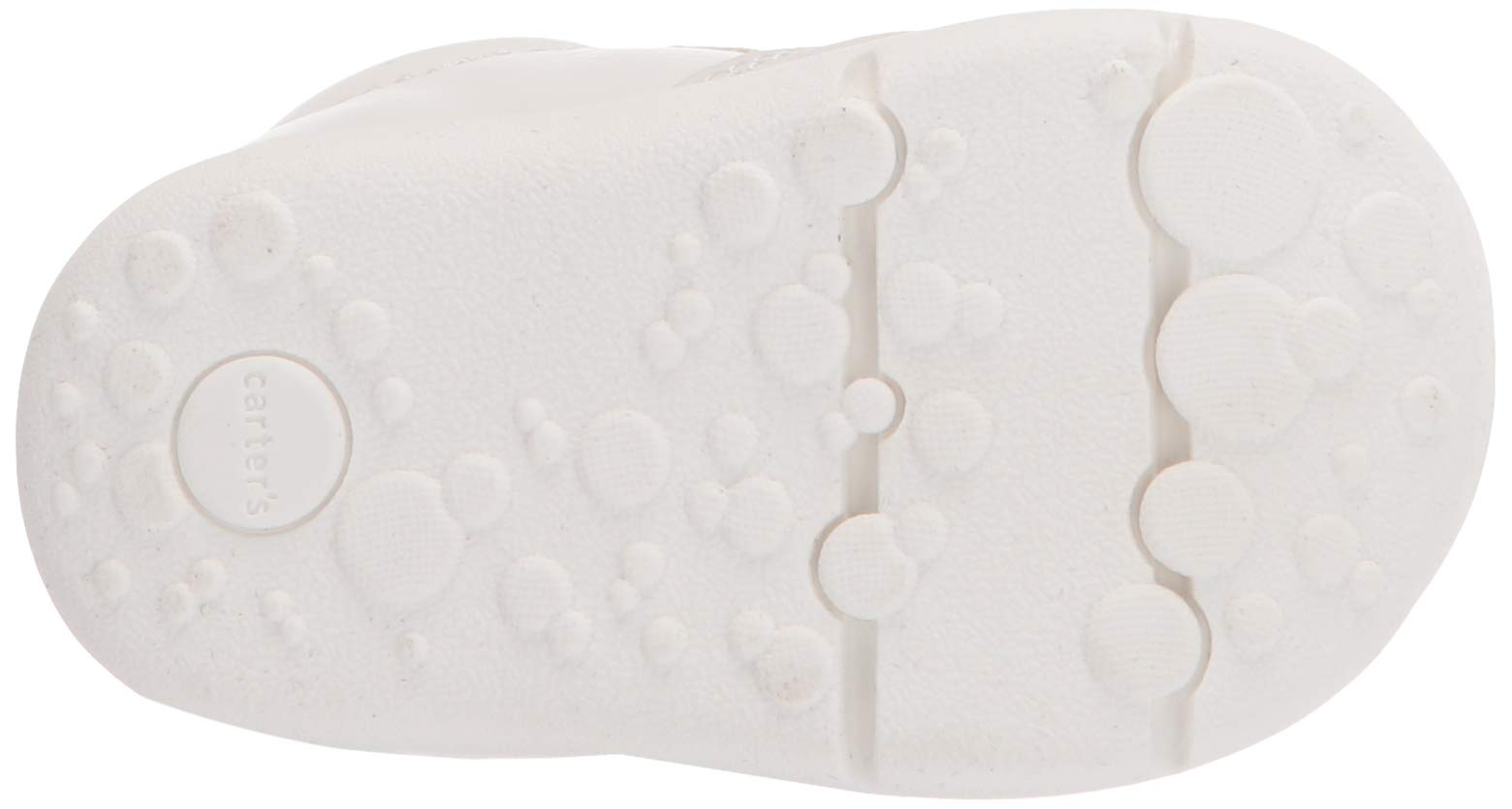 Carter's baby boys Kyle Fashion Sneaker First Walker Shoe, White, 2.5 Infant US