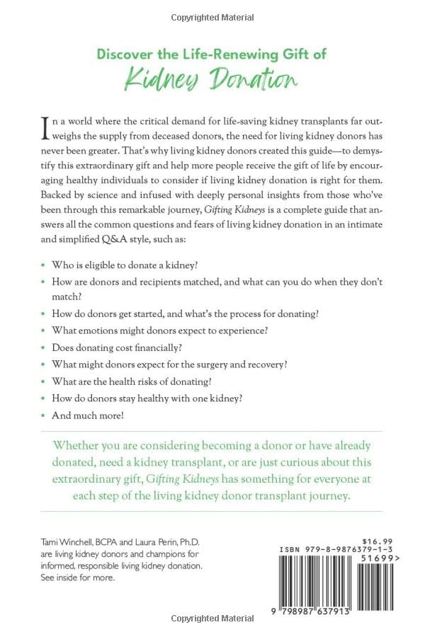 Gifting Kidneys: The Master Guide to Living Kidney Donation
