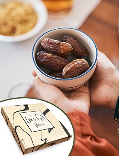 Anna and Sarah Gift Basket Mixed Dried Fruit and Nuts in Box Dried Pears, Fancy Medjool Dates, Dried Apricot, Dried Mango, California Pistachio and Raw Almond (6 Assortments) ,Holiday, Birthday, Healthy Fruit Anniversary, Corporate Treat Box for Women, Me
