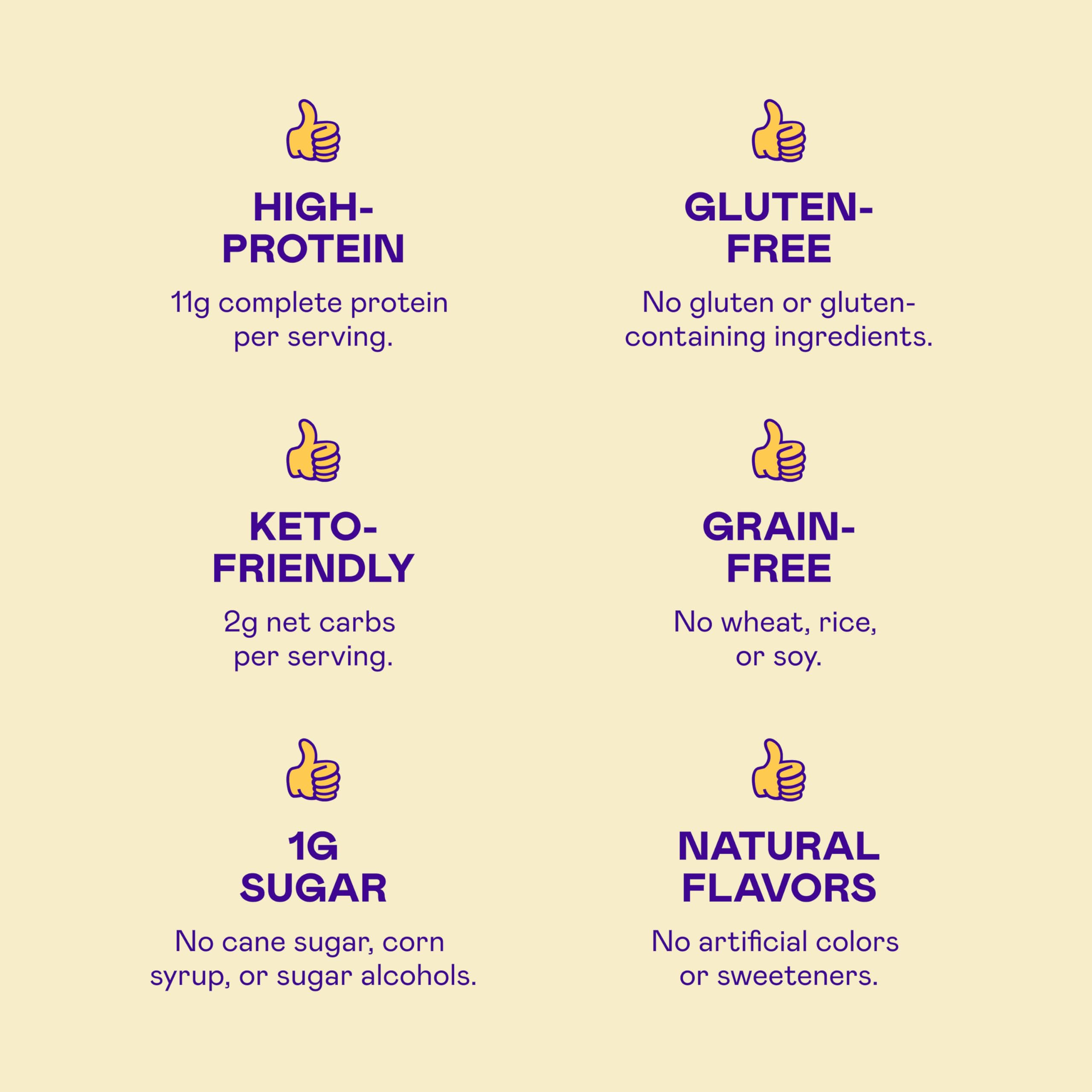 MAGIC SPOON Treats - High Protein, Low Carb, Keto Friendly, Low Sugar, Gluten Free, Crispy Protein Bar Cereal Bar, On-The-Go Healthy Snack (Chocolate PB, 8 Bars)